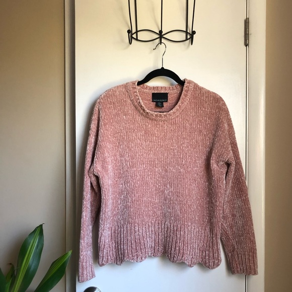 Cynthia Rowley | Sweaters | Cynthia Rowley Chenille Scallop Hem Sweater ...